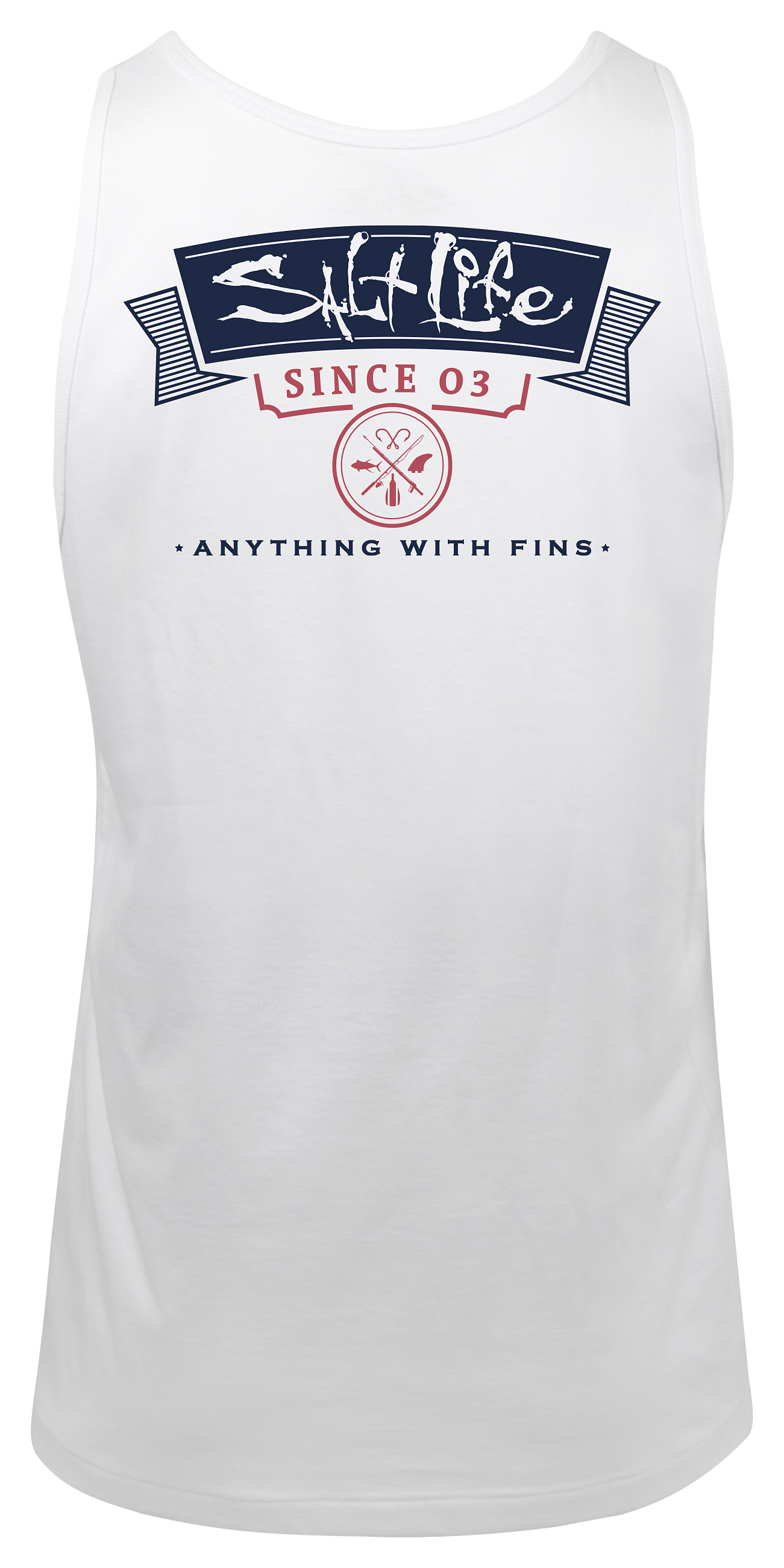 Salt Life Anything With Fins Tank for Men | Bass Pro Shops